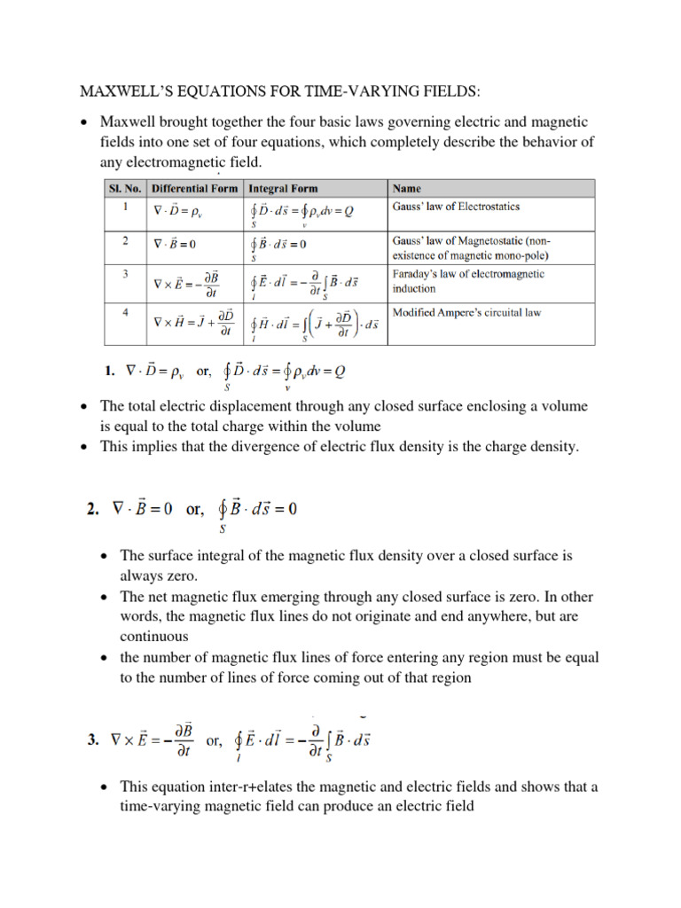 Maxwell Equations and Wave Propagation | PDF | Waves | Magnetic Field