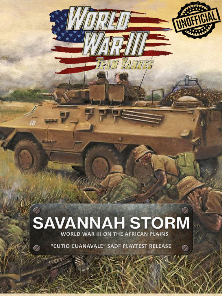 TY Savannah Storm redux - Team Yankee playtest SADF (FIXED) | PDF ...