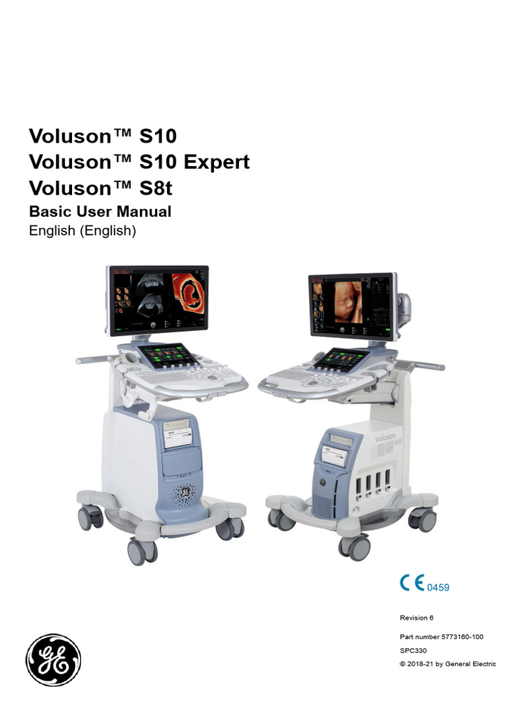 VOLUSON S10_S10 Expert_S8t BT18 BUM_English_UM_5773160-100_6 | PDF ...