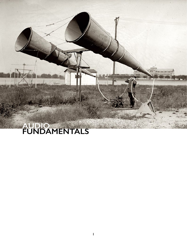 Audio Fundamentals | PDF | Sound | Pitch (Music)