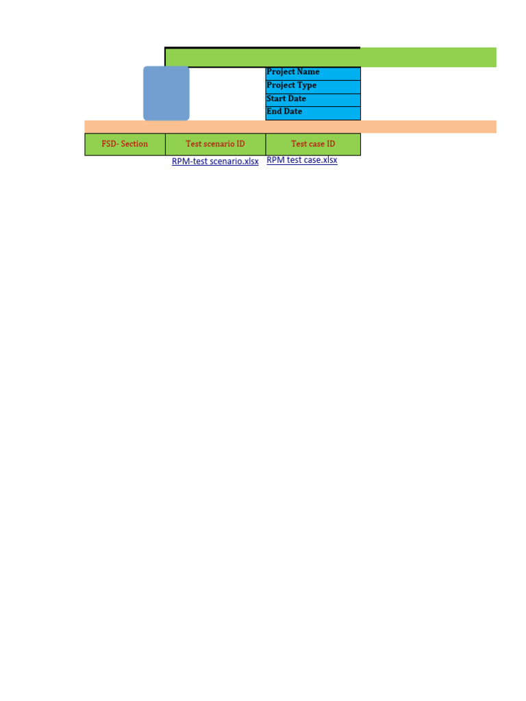 FSD-Section Test Scenario ID Test Case ID | PDF