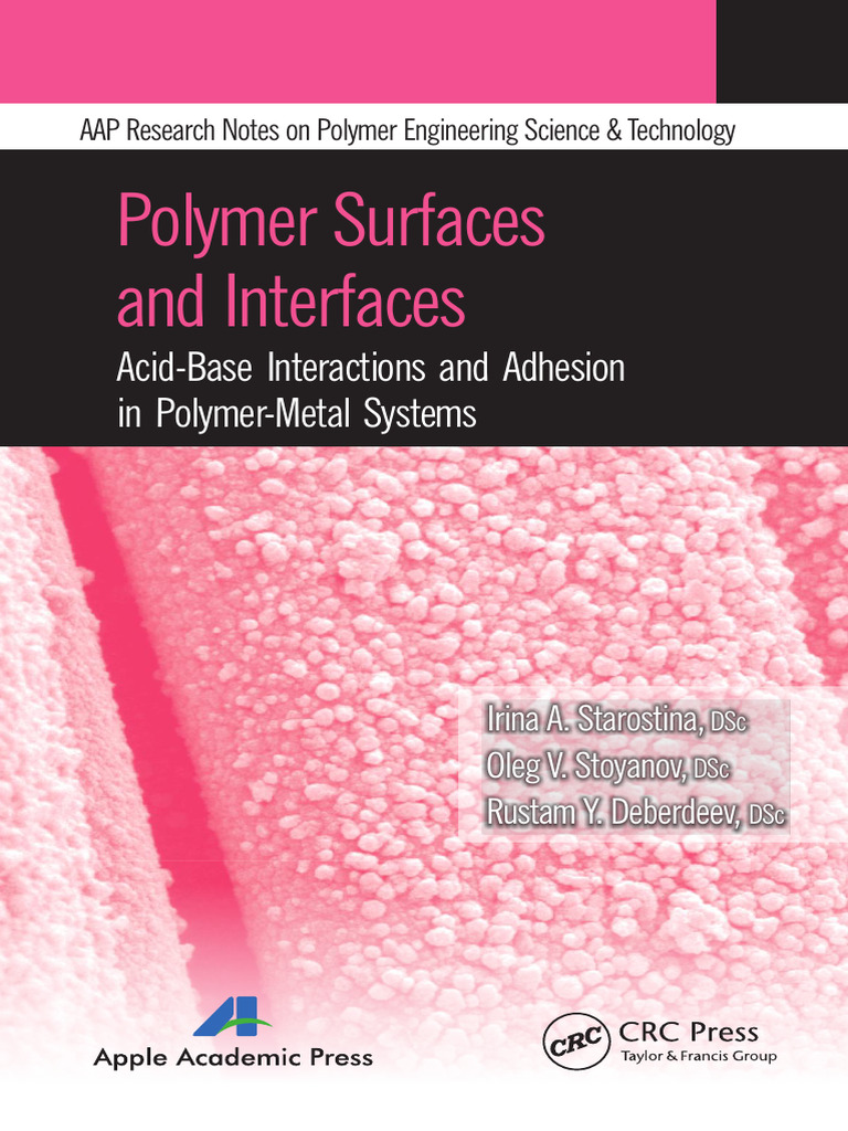 Polymer-Metal Adhesion Insights | PDF | Acid | Ion