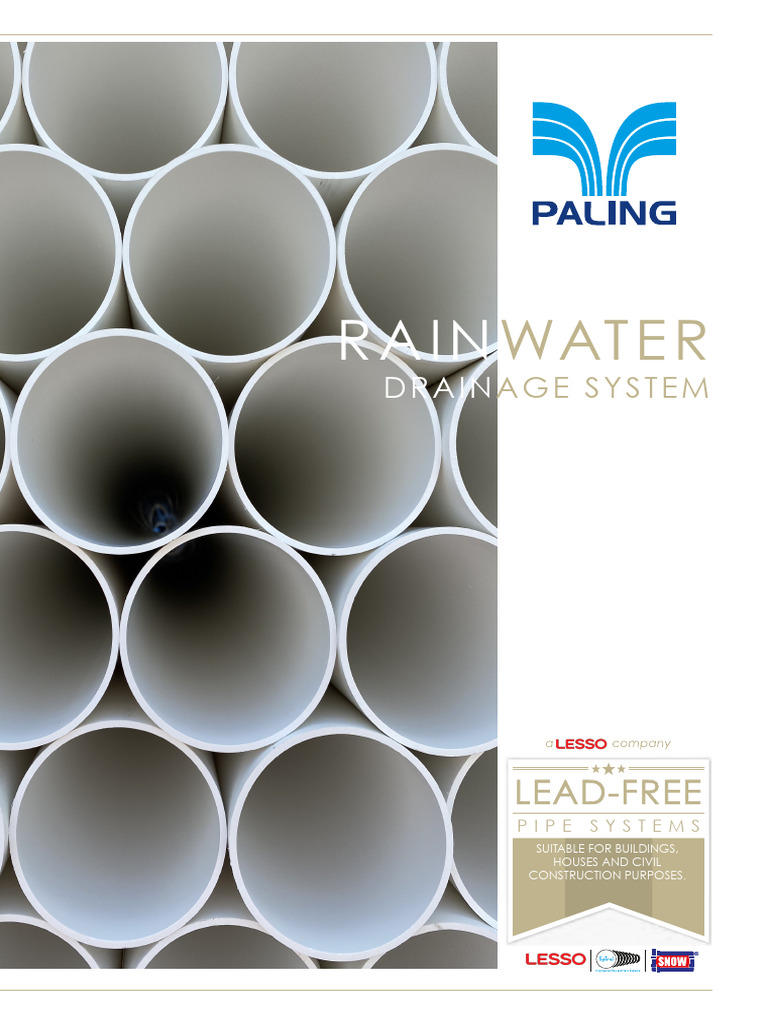 Rainwater Drainage System Specifications | PDF | Pipe (Fluid Conveyance ...