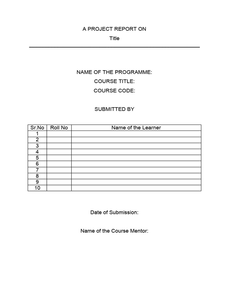 Group assignment structure | PDF