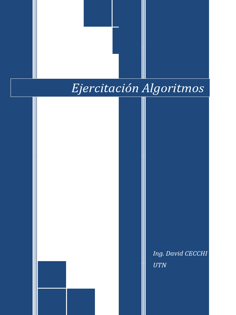 3-Ejercitacion Algoritmos (Parte I + Parte Ii + Finales) | PDF | Triángulo