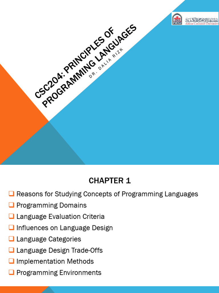 Chapter 1 2 | PDF | Programming Language | Computer Programming