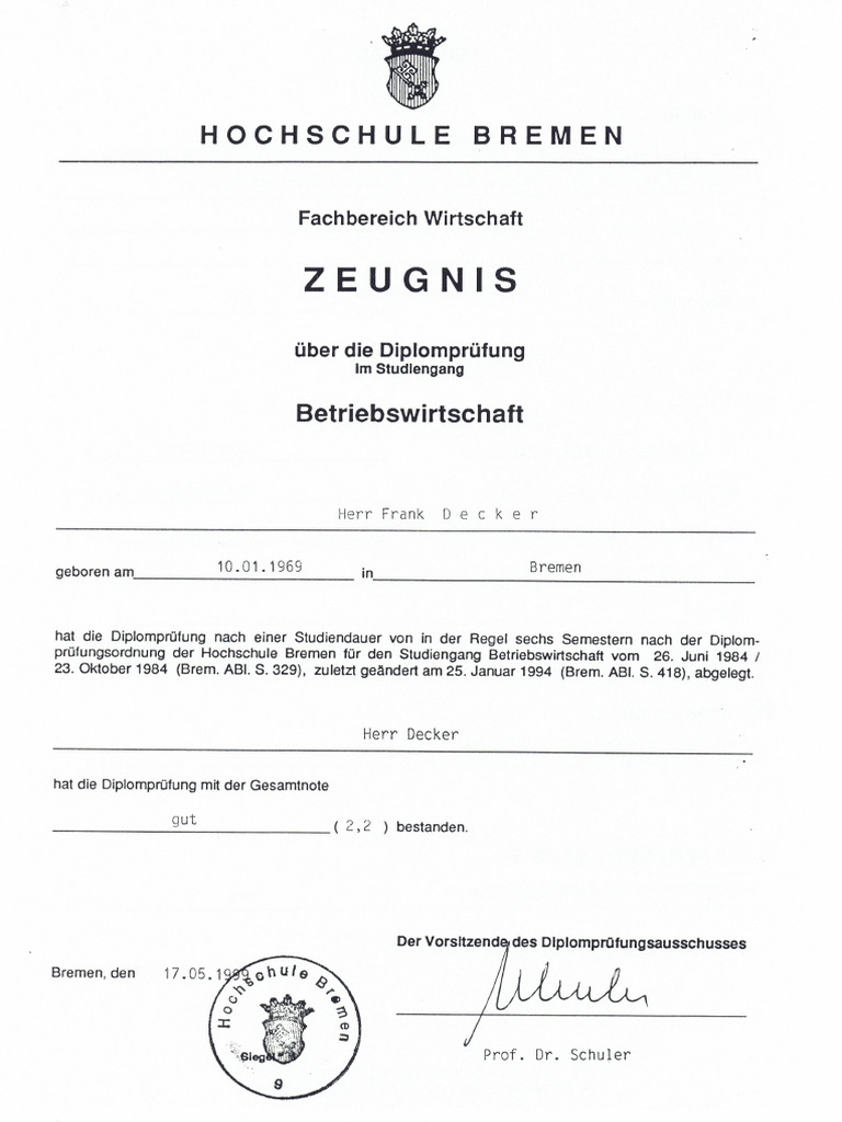 Ba Diploma | PDF