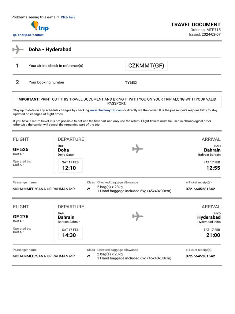 Trip | Download Free PDF | Airlines | Civil Aviation