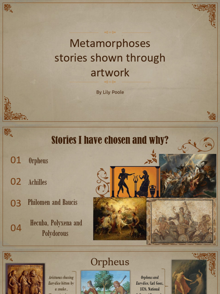 fmp presentation | PDF | Achilles | Orpheus