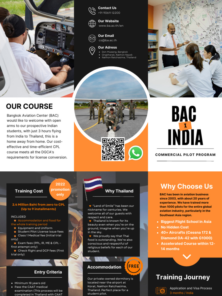 BAC x INDIA Brochure Final Brochure | PDF | Thailand | Aeronautics