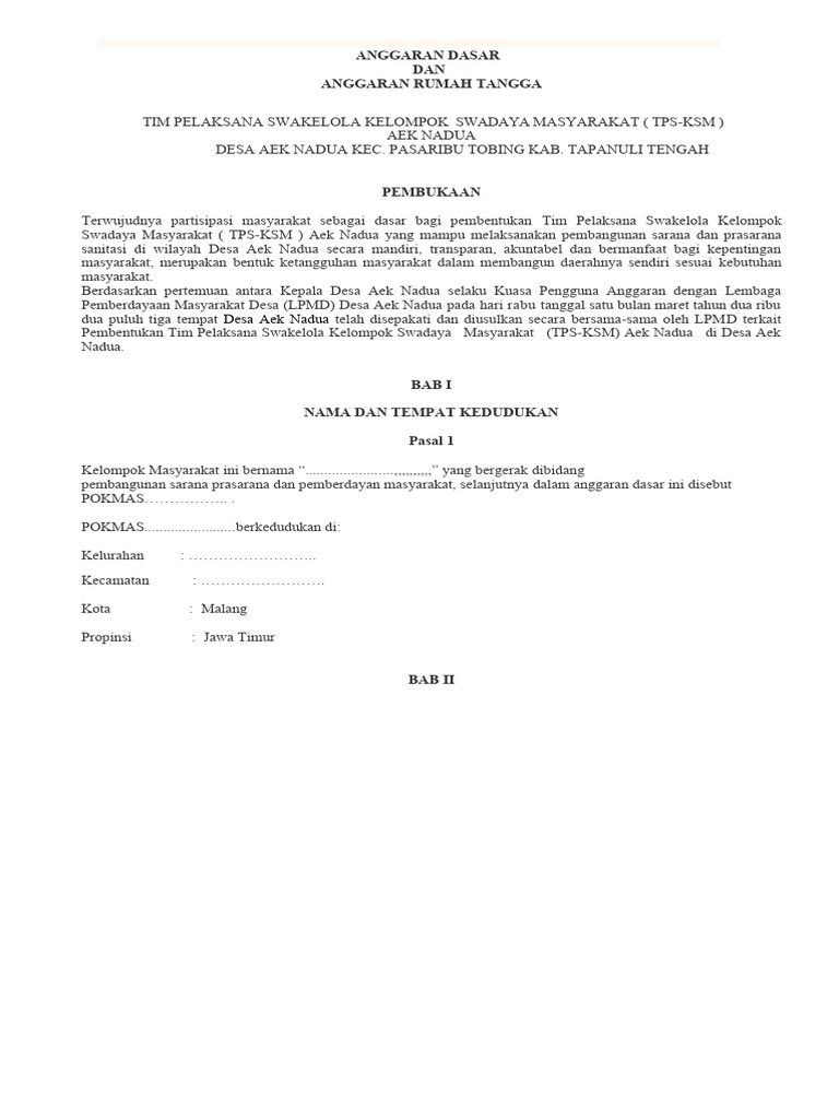 Contoh Ad Art Pokmas | PDF