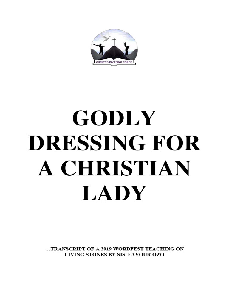 Godly Dressing For A Christian Lady - Sis. Favour Ozo | PDF | Sermon ...