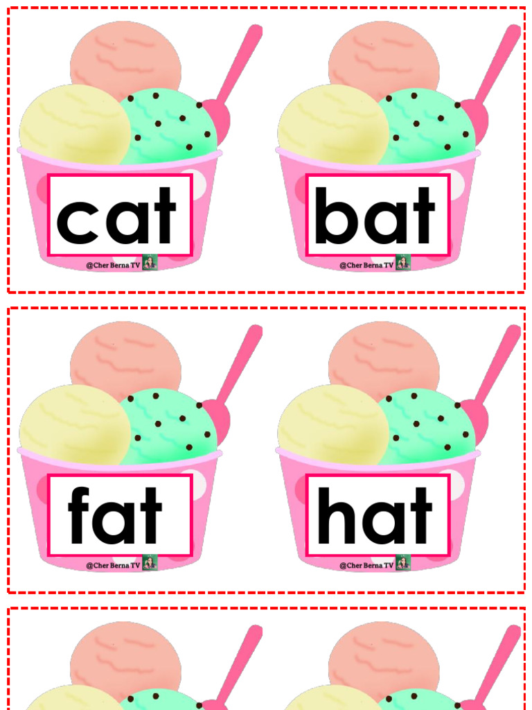 CVC Ice Cream Design | PDF