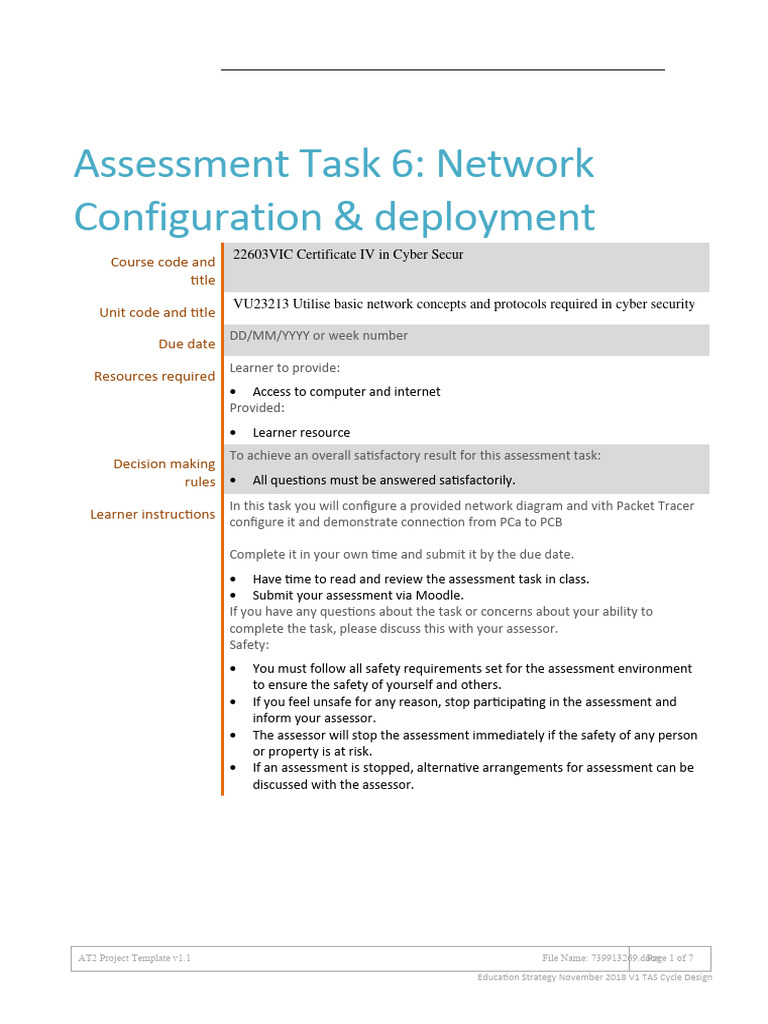 Network Setup for IT Students | PDF | Ip Address | Computer Network