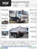 TLB Daily Checklist | PDF | Loader (Equipment)