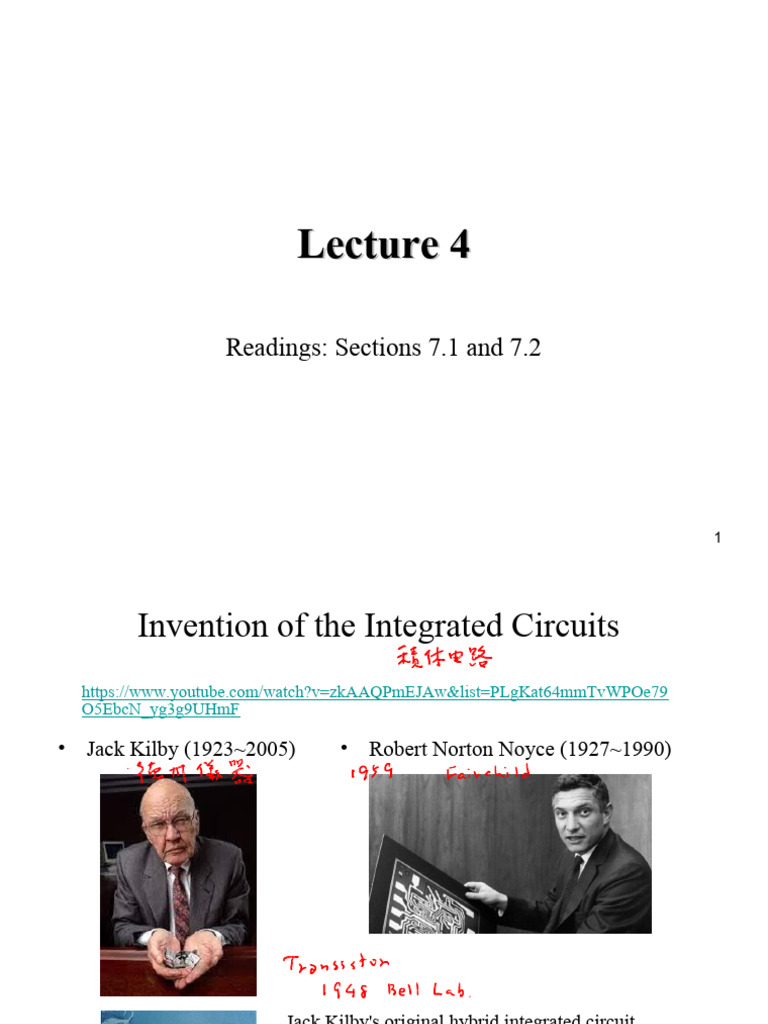 Lecture4 Updated | PDF | Integrated Circuit | Bipolar Junction Transistor