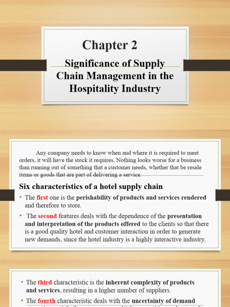 Chapter 2 Supply Chain | PDF | Supply Chain Management | Supply Chain