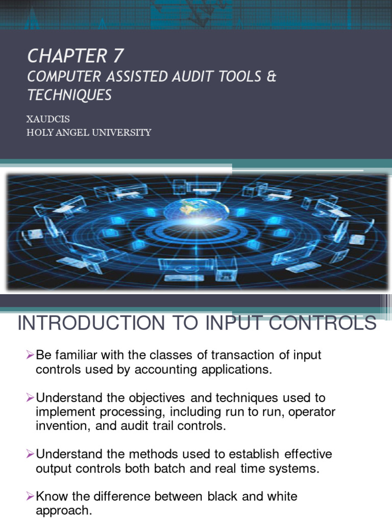 Chapter 7 Audcis | PDF | Audit | Computing