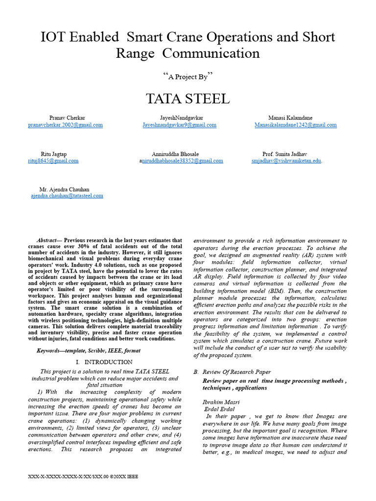 Iee Paper Iot | Download Free PDF | Wireless Sensor Network | Computer Network