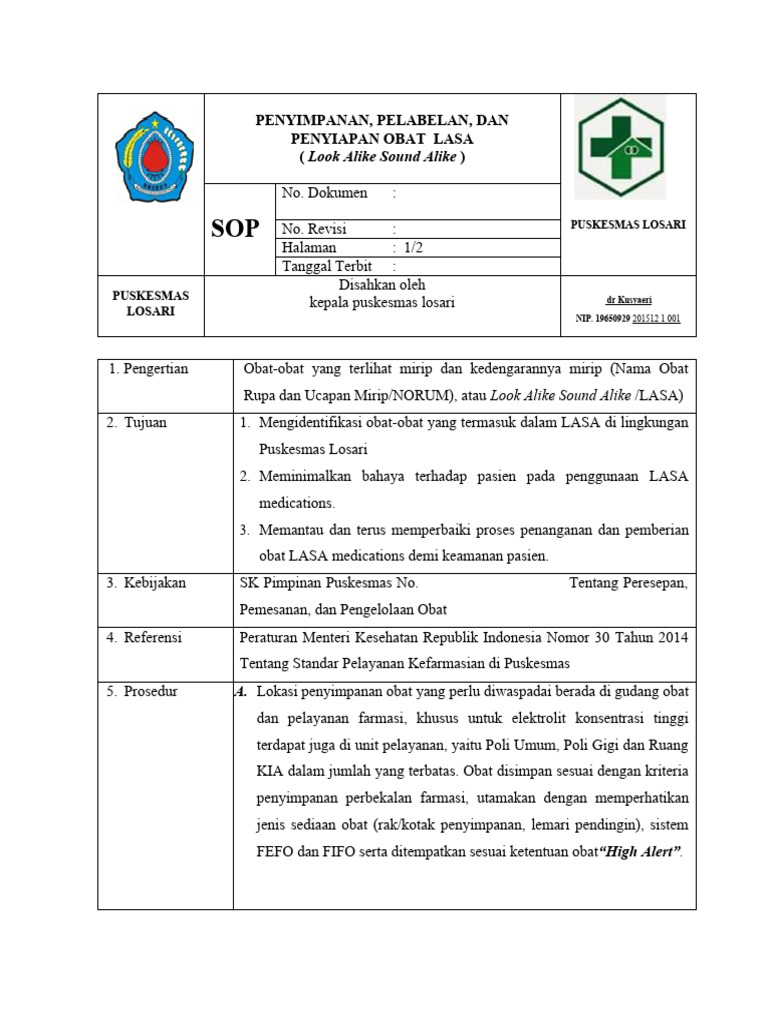 5331 B SOP-LASA S | PDF