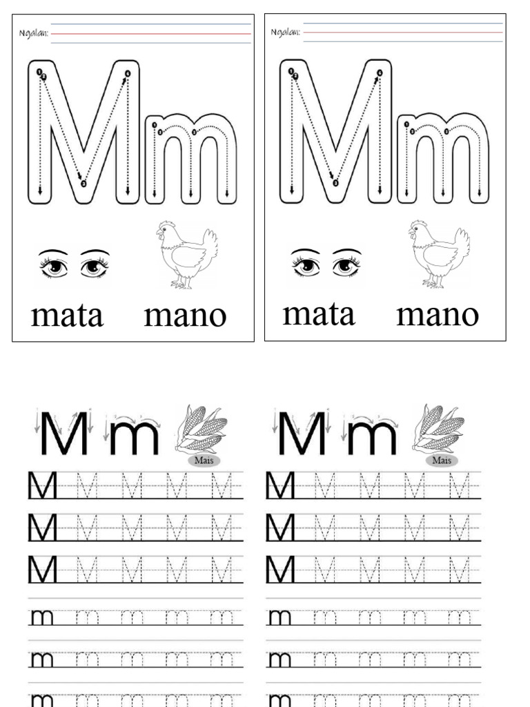 Letter M | PDF