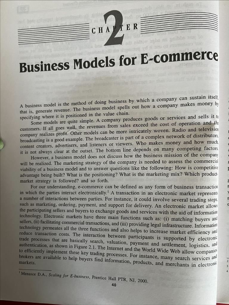 E-Com Unit 1 Part 3 | PDF