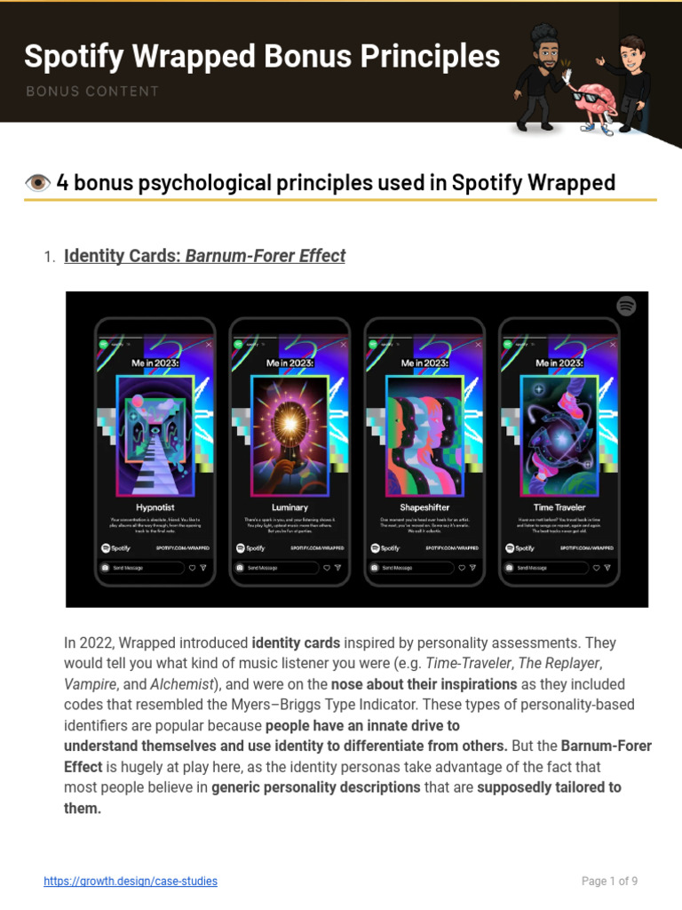 Spotify Wrapped Cheat Sheet | PDF | Social Media | Popular Culture & Media Studies