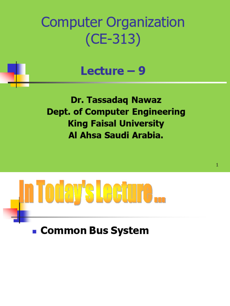 Week5 (L9,10) | PDF | Input/Output | Bit