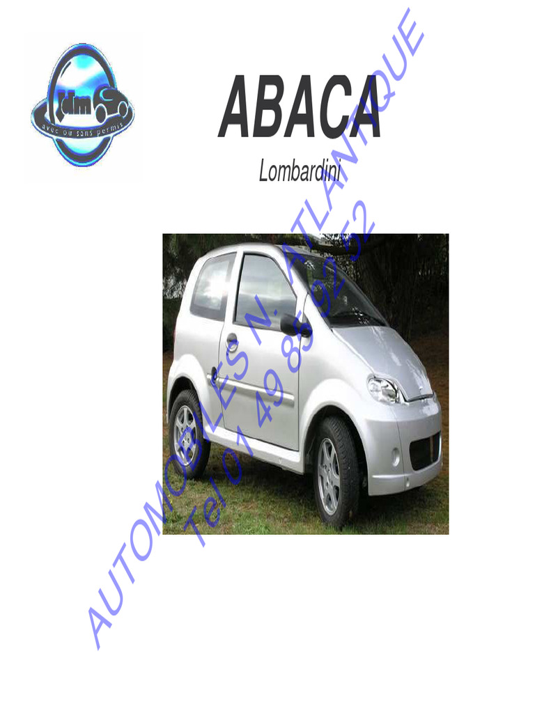 ECLATE Abaca Lombardini | PDF