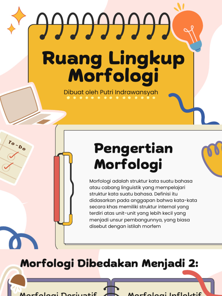 Tgs Bindo Morfologi Putri Indrawansyah - 20240316 - 161207 - 0000 | PDF