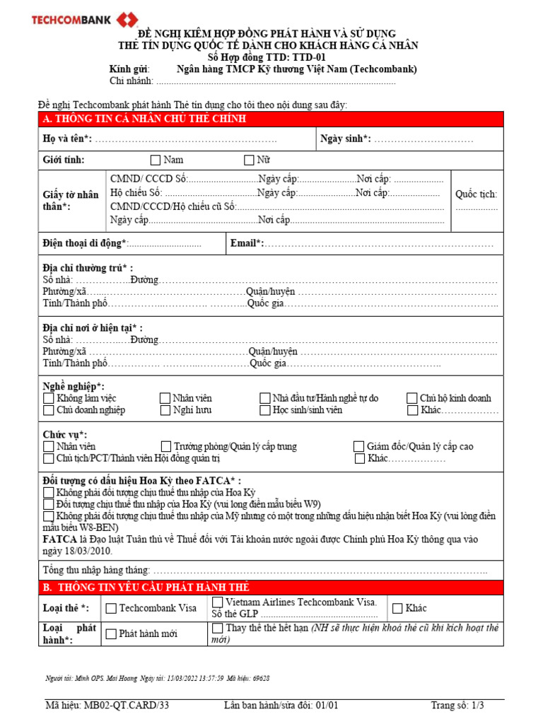 De Nghi Kiem Hop Dong Phat Hanh Va Su Dung The Tin Dung Quoc Te Cho KHCN KH Moi c902s PDF ...