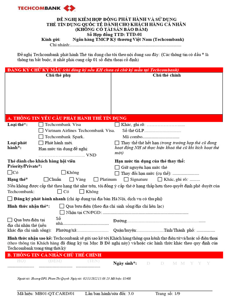 MB 01 de Nghi Kiem Hop Dong Phat Hanh Va Su Dung The Tin Dung Quoc Te Danh Cho KHCN Co Tai San ...