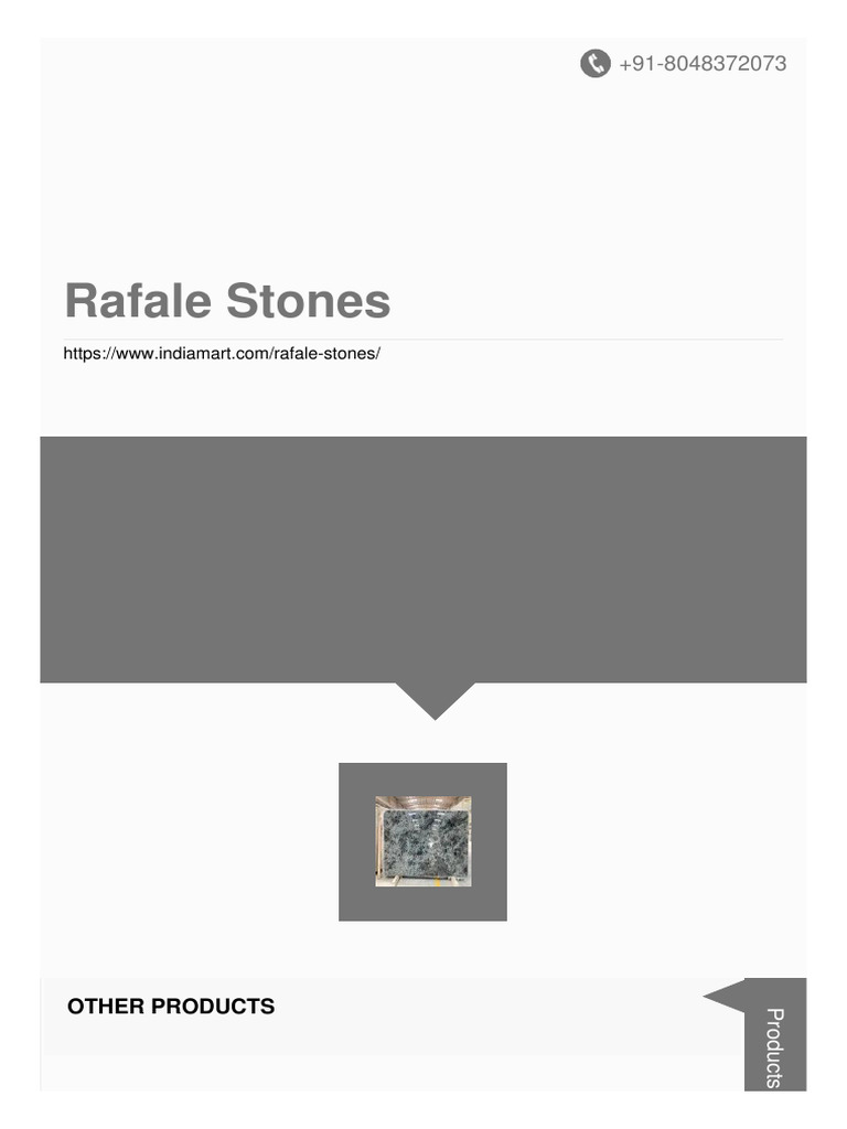 Rafale Stones | PDF