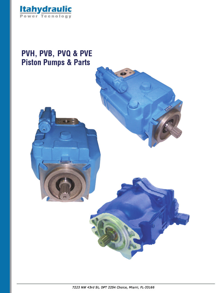 PVE 12 Pump Specifications and Options | PDF | Pump | Horsepower