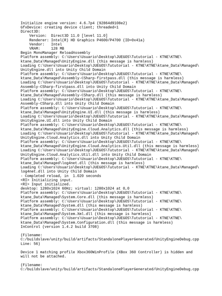 output_log | PDF | Unity (Game Engine) | Computer Science