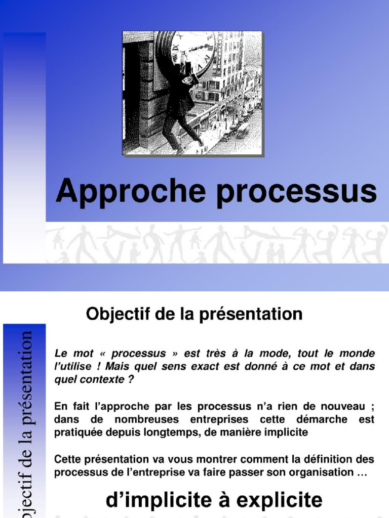 Approche Processus | PDF