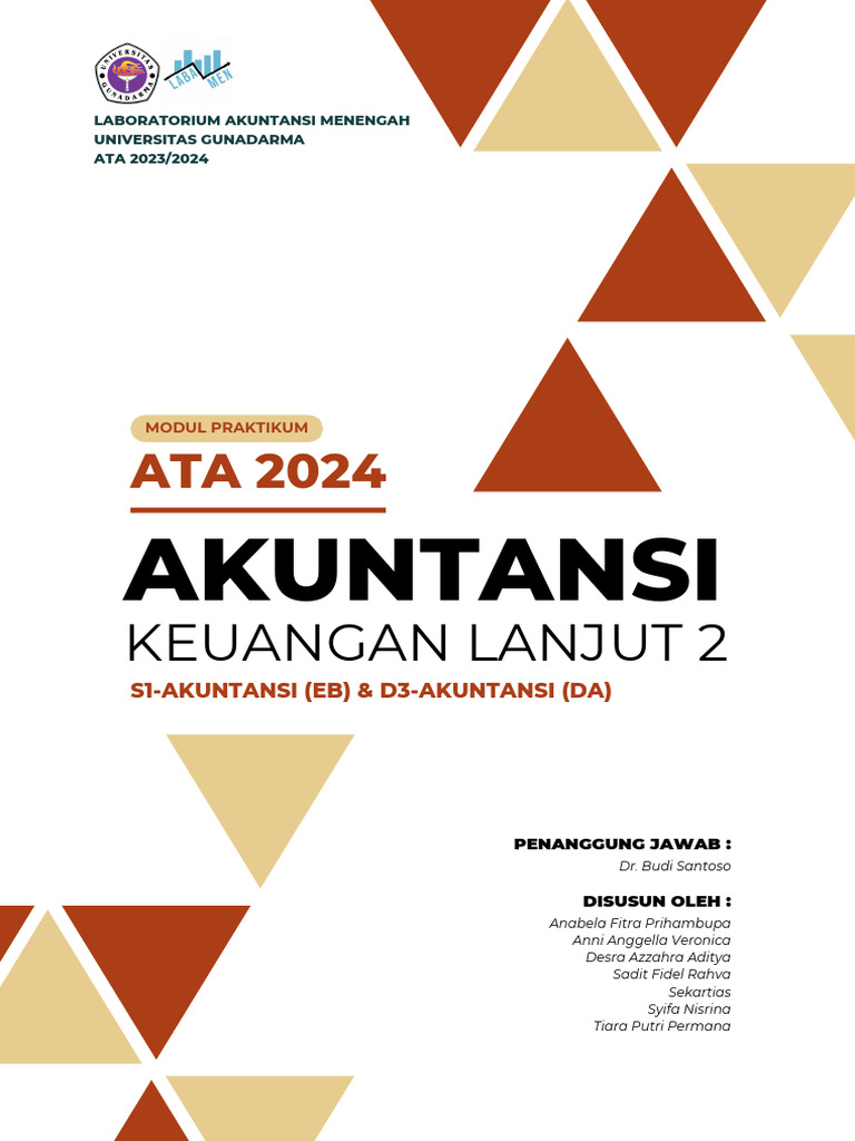Modul Praktikum Akuntansi Keuangan Lanjut 2 | PDF