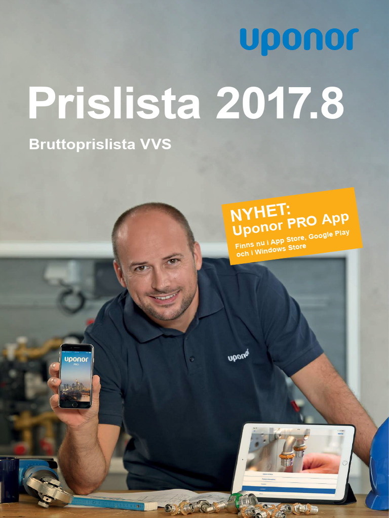 Uponor Vvs Bruttoprislista 2017 Augusti | PDF