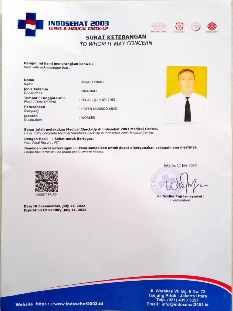 Clinic & Medical Check Up | PDF