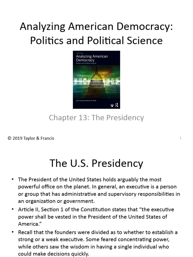 Chapter-13 Presidency 2 | PDF | Presidents Of The United States ...