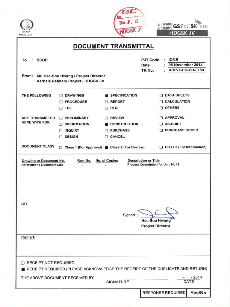 IONE-5D34-SP-PR-0002 PROCESS DESCRIPTION for UNIT 34 Rev.0 | PDF ...