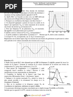 Exercice corrigé : Circuit RLC forcé | PDF | Tension électrique ...