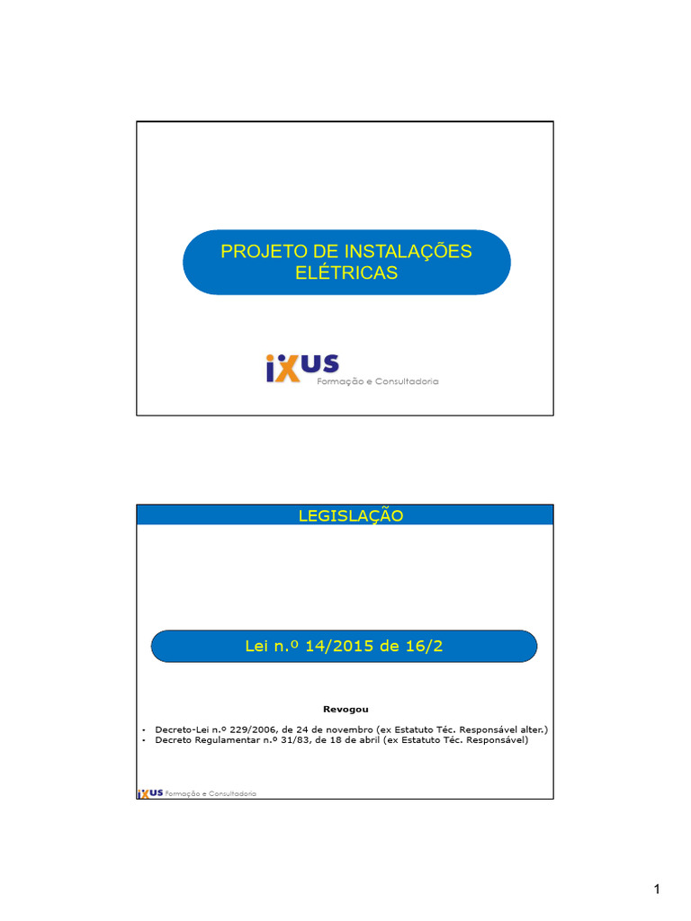 01 - RTIEBT - Global | PDF | Engenharia | Fiação elétrica
