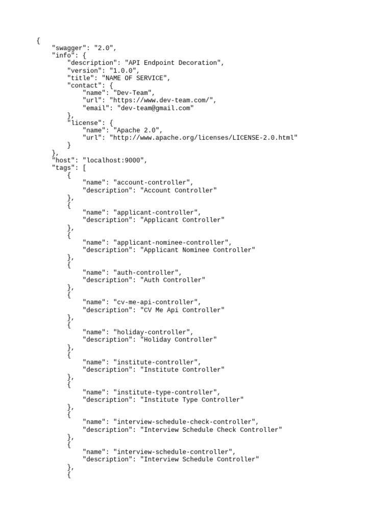 Api Docs | PDF | Integer (Computer Science) | Json