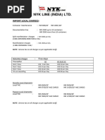 OOCL IMPORT IHL Charges INDIA OOCL - INFONET - EFFECTIVE FROM JANUARY ...