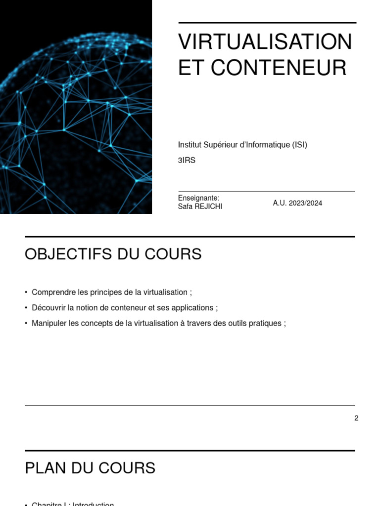 Virtualisation et Conteneurisation | PDF | Virtualisation | Informatique