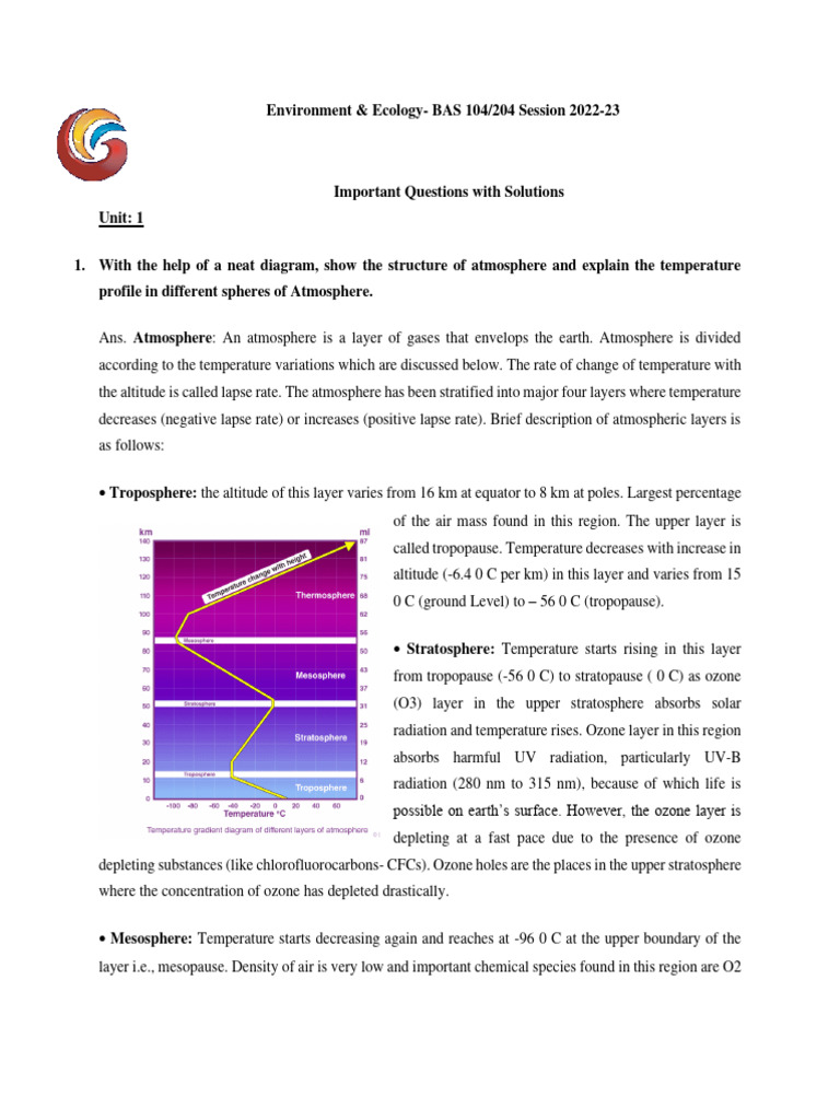 15.important Questions With Solutions BAS-104 | Download Free PDF ...