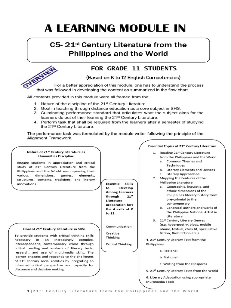 C5 Module 3rd Quarter 1 | PDF | Poetry | Learning