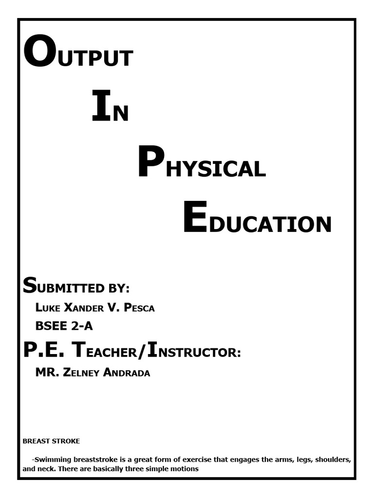 Output | PDF | Athletic Sports | Individual Sports