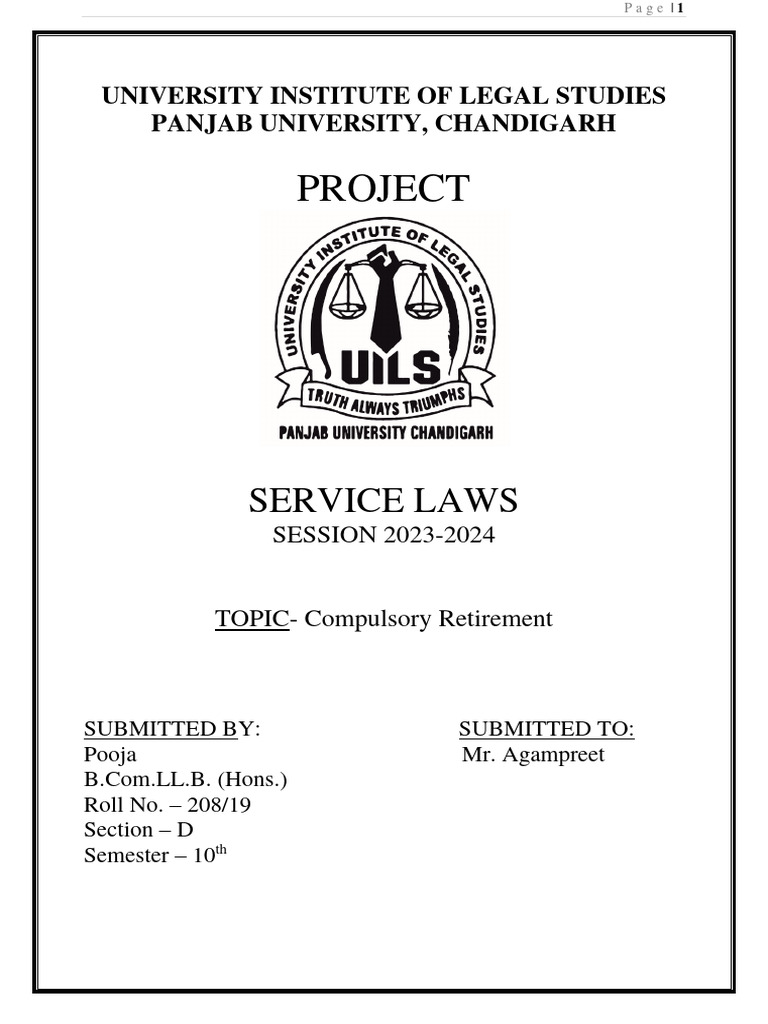 Understanding Compulsory Retirement | PDF | Employment | Pension
